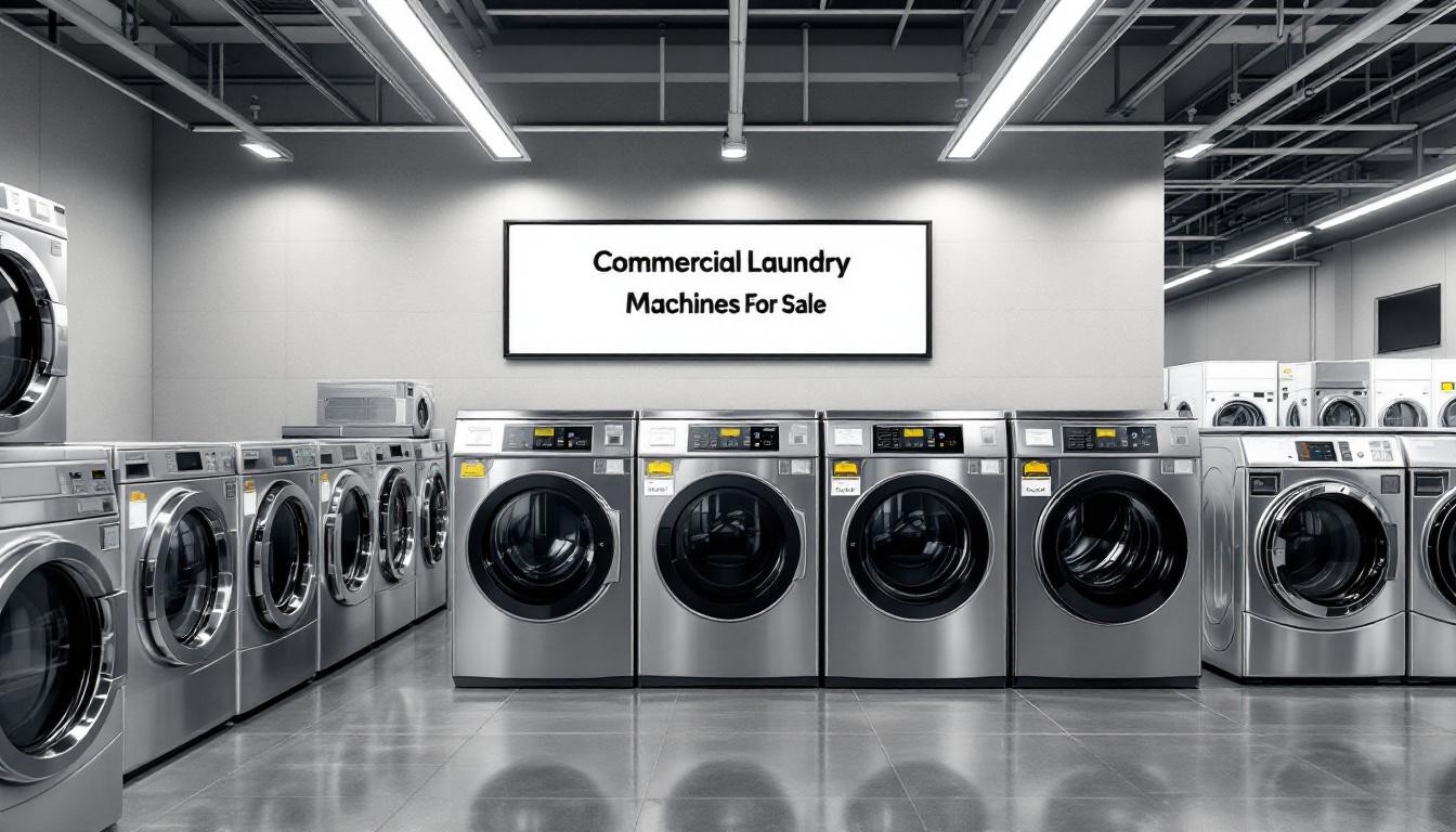 How to Find Commercial Laundry Machines for Sale – Oasis Laundry ...