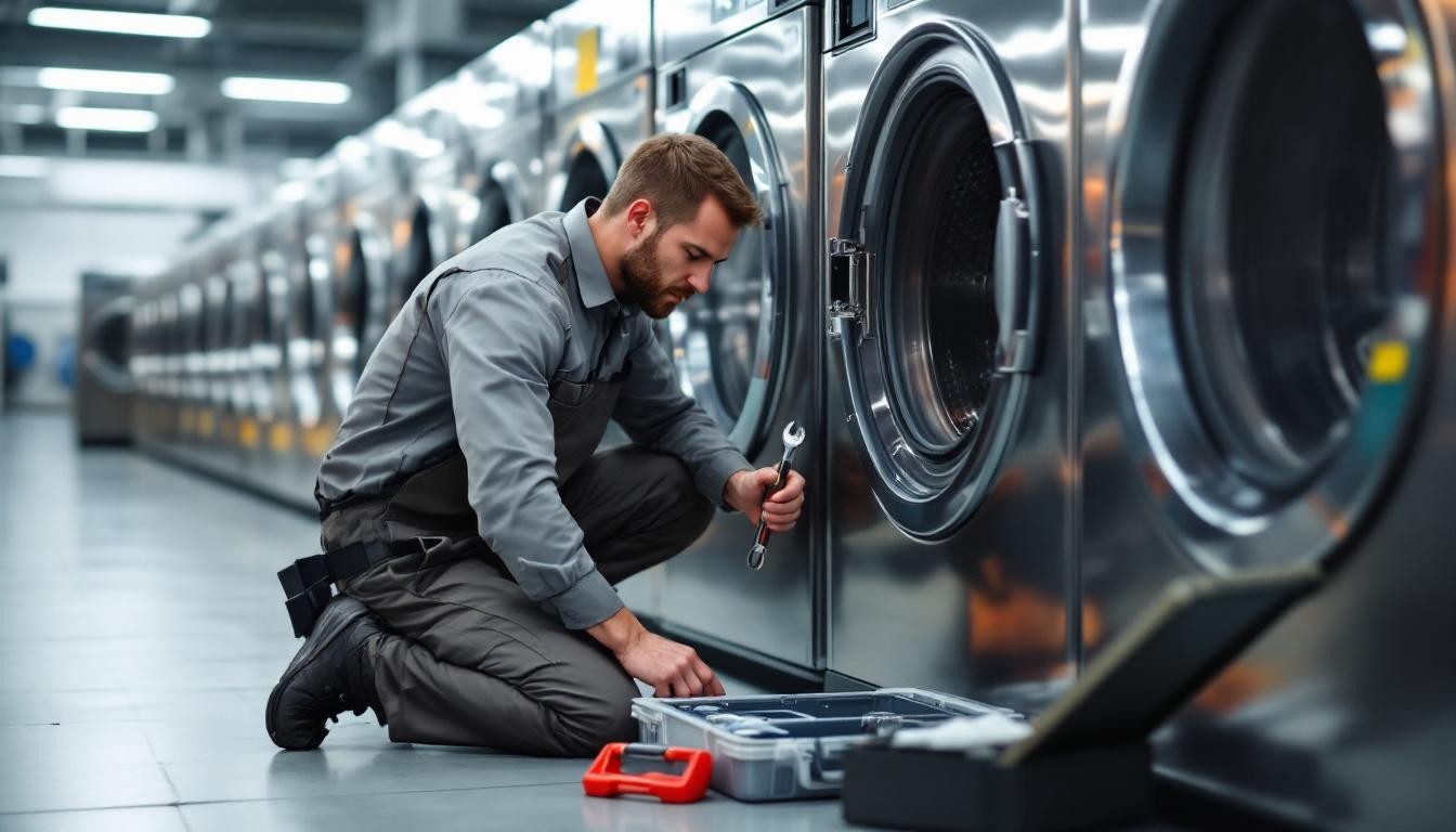 How to Fix Commercial Laundry Machine Repairs – Oasis Laundry – Premier ...