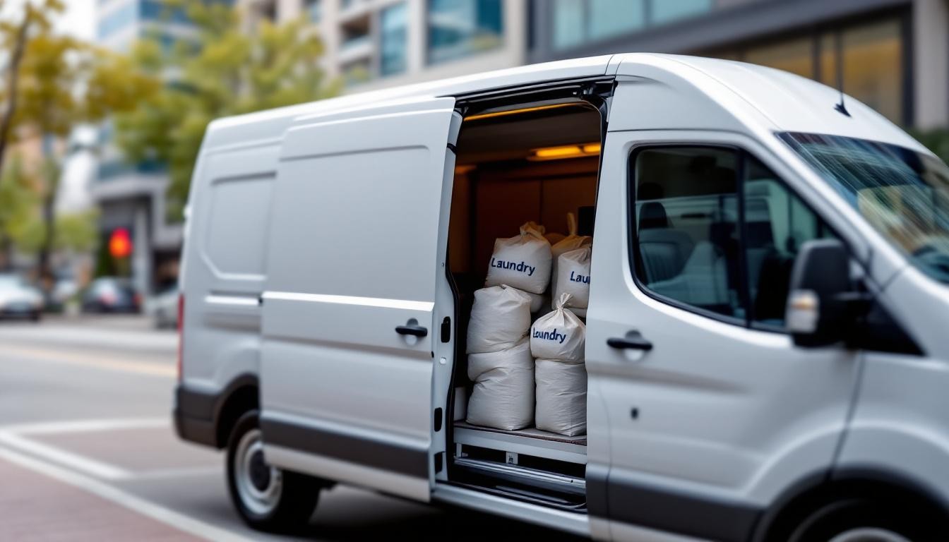 How to Choose the Right Laundry Delivery Van – Oasis Laundry – Premier ...