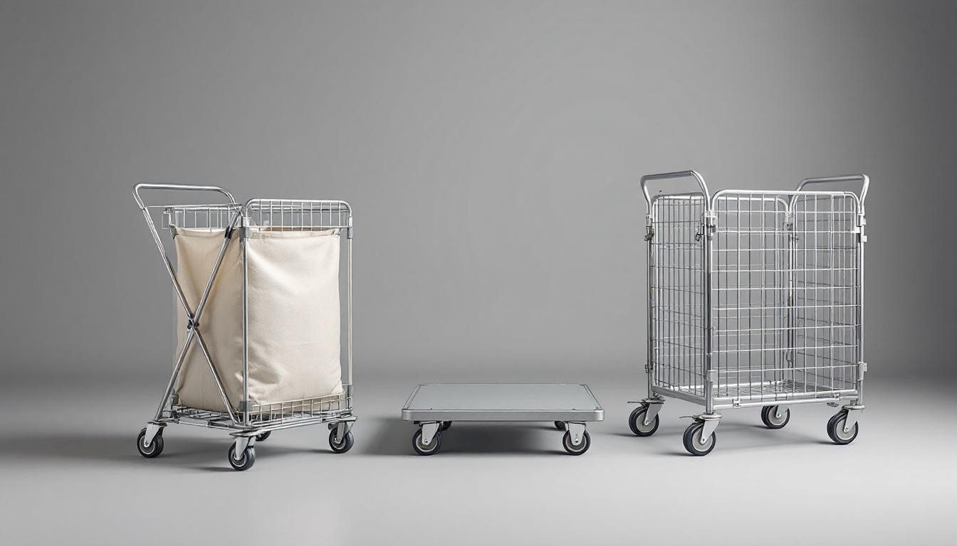 How to Choose the Right Commercial Laundry Trolley – Oasis Laundry ...